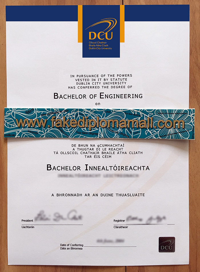 Can I Buy Fake Dublin City University Degree Certificate in Ireland ...